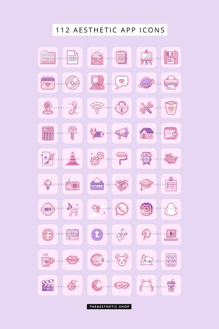 Kawaii Aesthetic Customization Kit ⋆ Lucy's Print Shop
